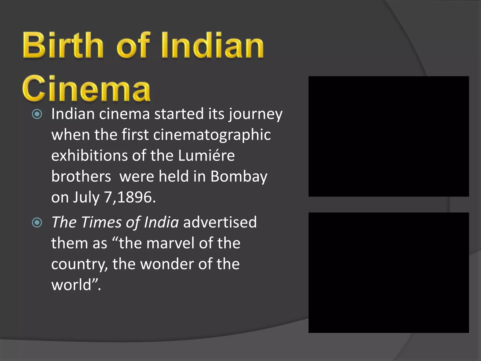 History of Indian Cinema | PPTX