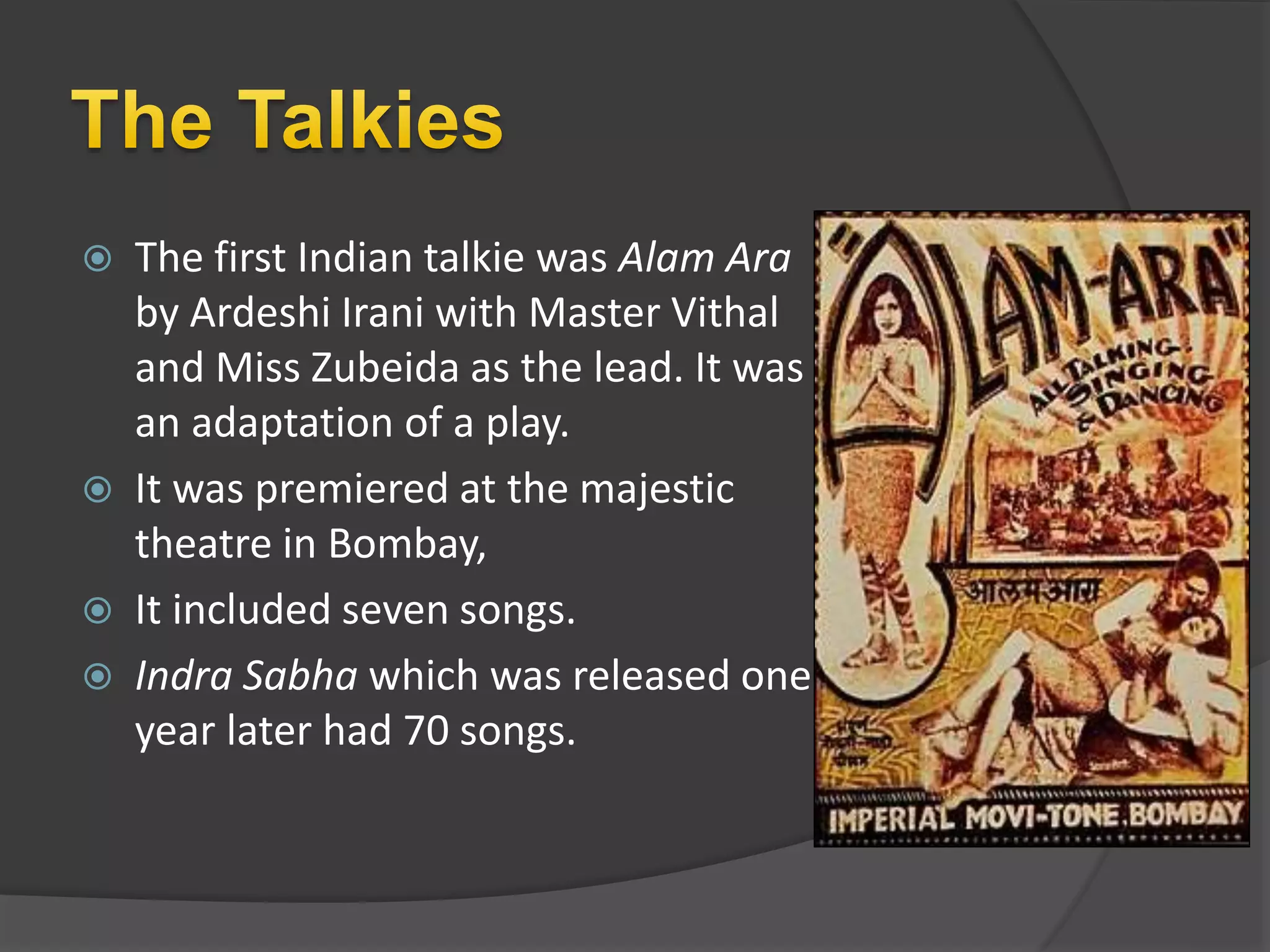 History of Indian Cinema | PPTX