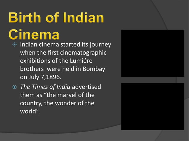 History of Indian Cinema | PPTX