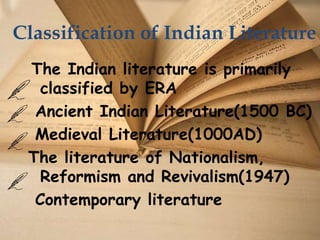 History of indian literature | PPTX