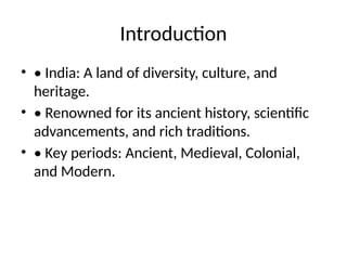 History_of_India_Presentation.ppt and its culturex | PPTX