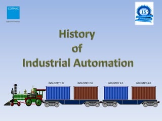 History of industrial automation | PPTX