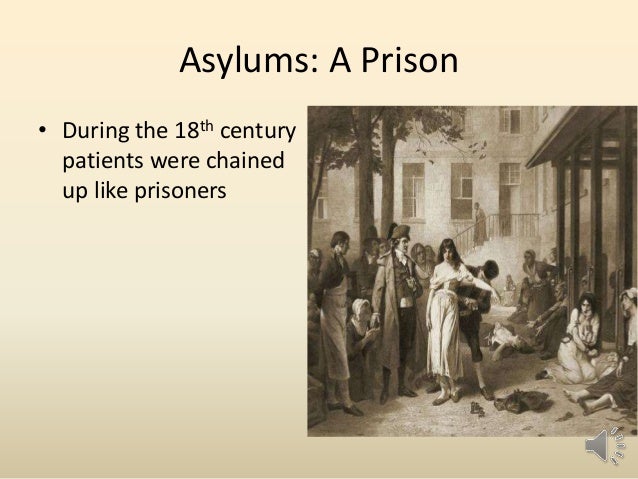 History of insane asylums