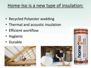 History of insulation 11 2-14 | PPTX