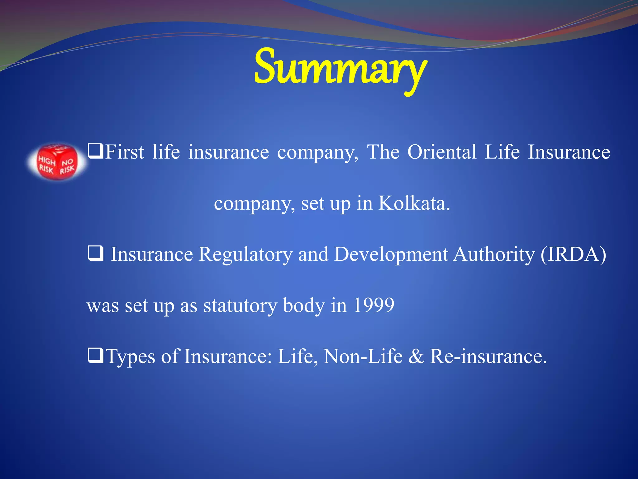 History of insurance | PPTX