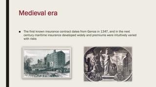 History of insurance | PDF