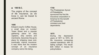 History of insurance | PDF