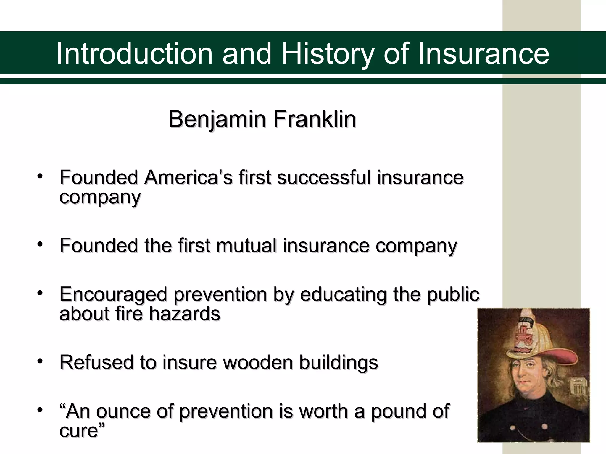 History of Insurance | PPT