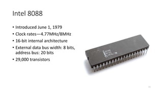 History of intel microprocessors | PPTX