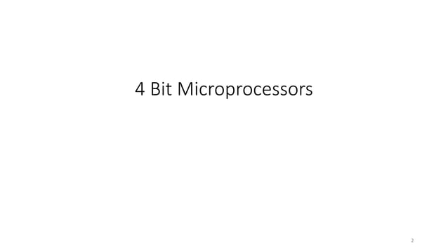 History of intel microprocessors | PPTX