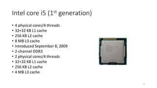 History of intel microprocessors | PPTX