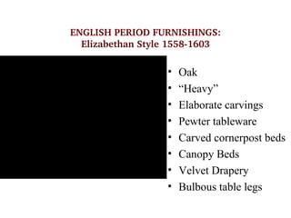 History of interior design | PPT