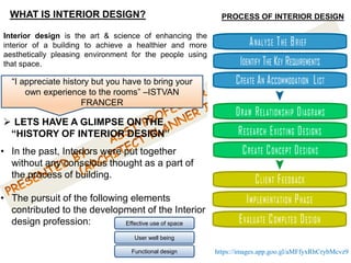 History of interior design and architecture L-1 | PDF