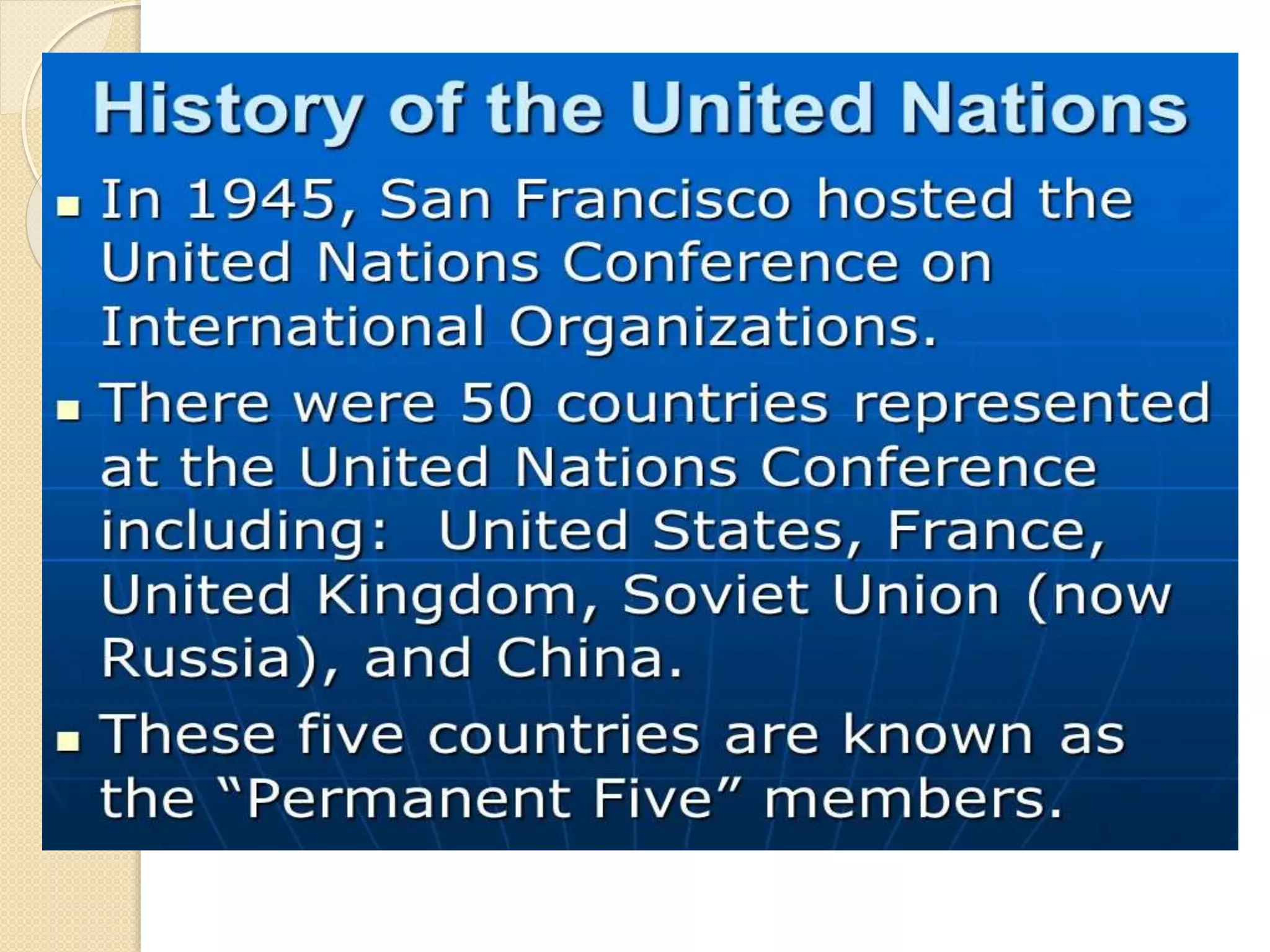 History of international organization | PPT