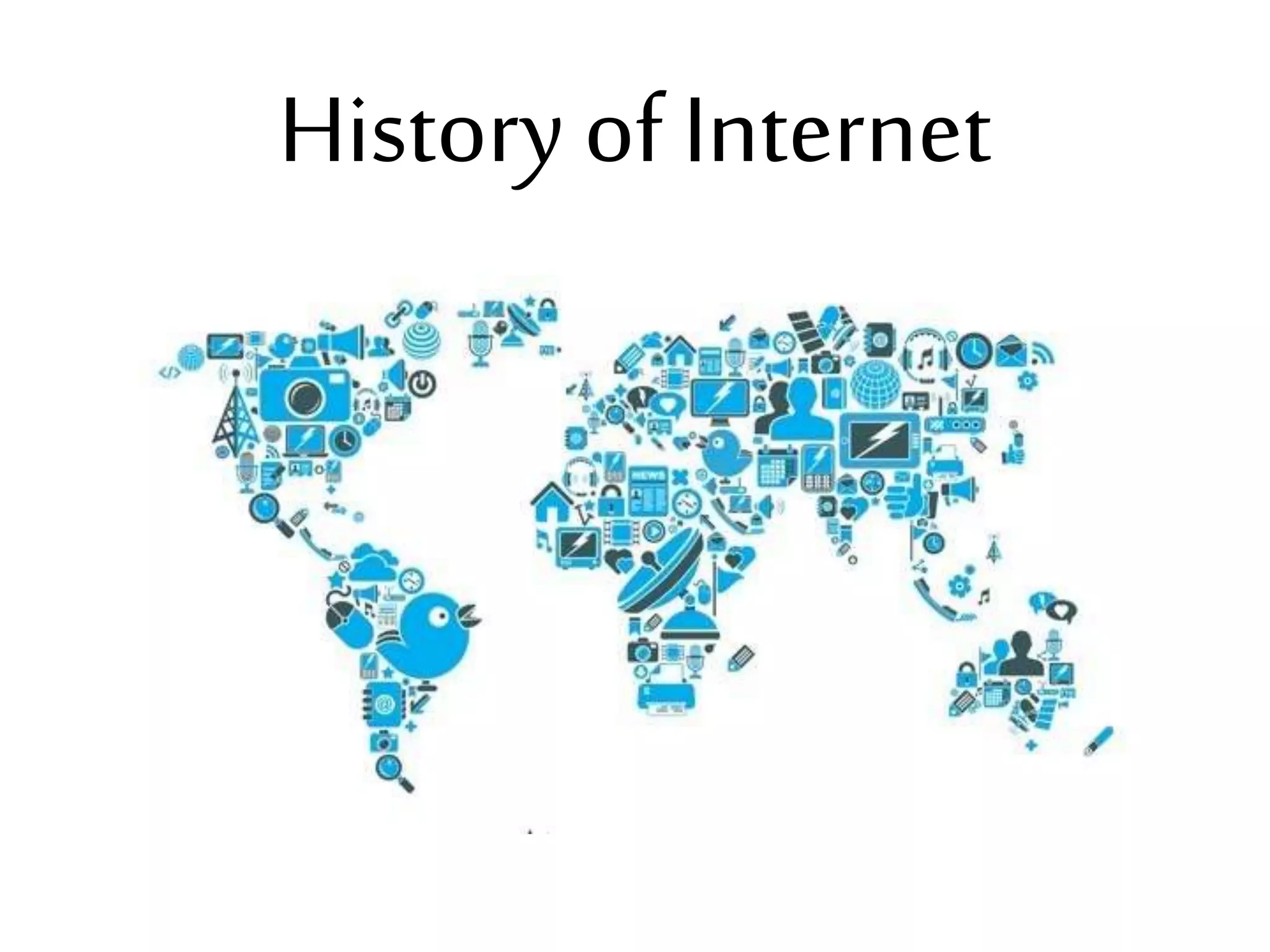 History of internet | PPTX