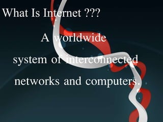 History of internet | PPTX