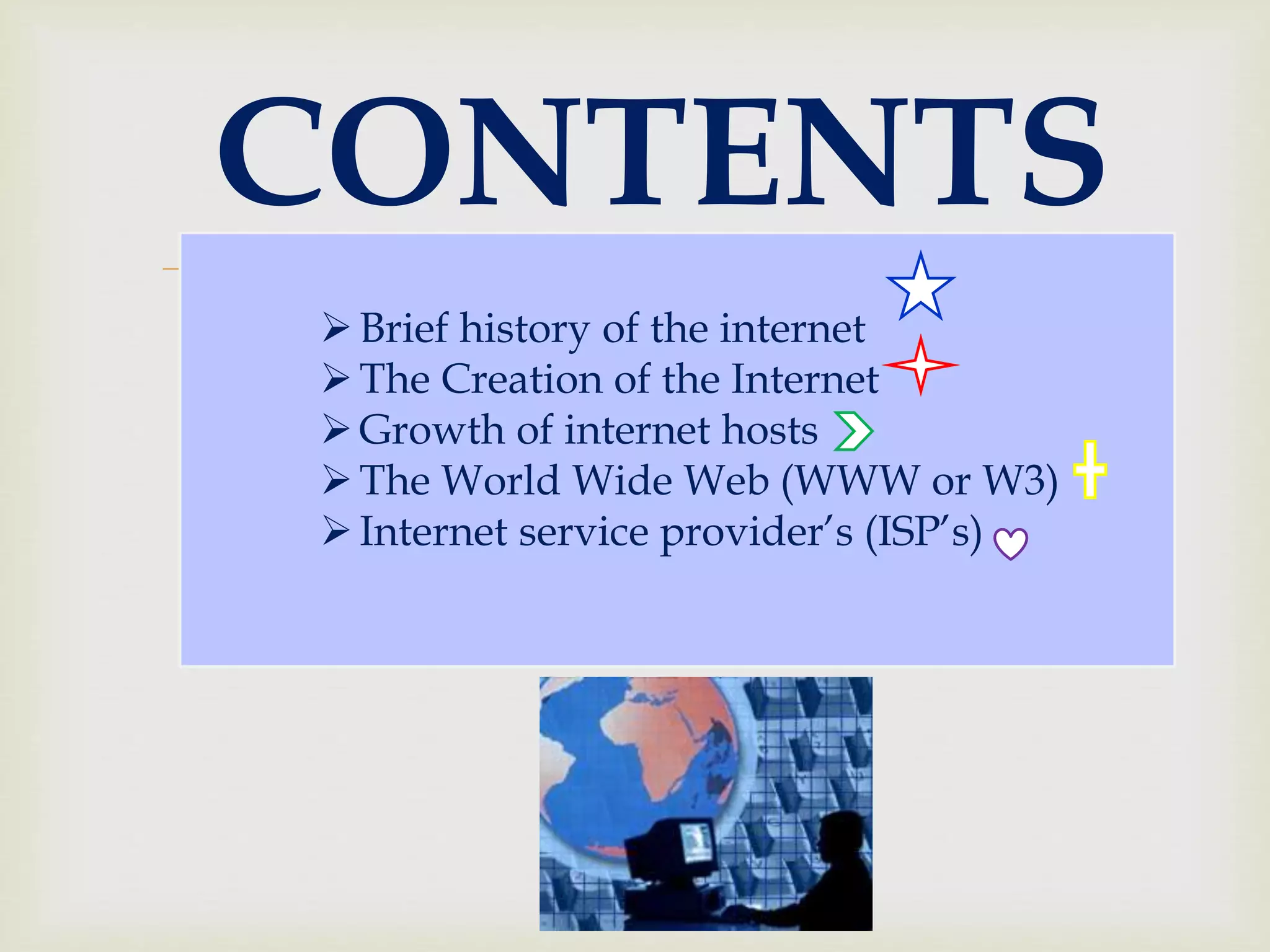 History of internet | PPTX
