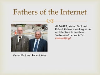 History of internet | PPTX