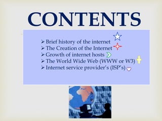 History of internet | PPTX