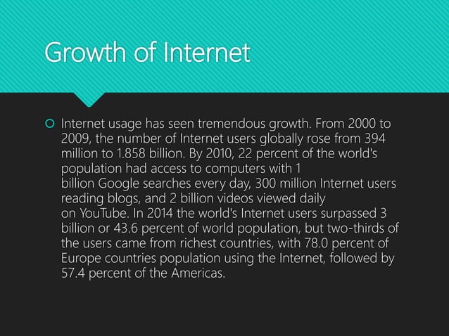History of internet | PPT