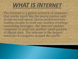History of internet | PPTX