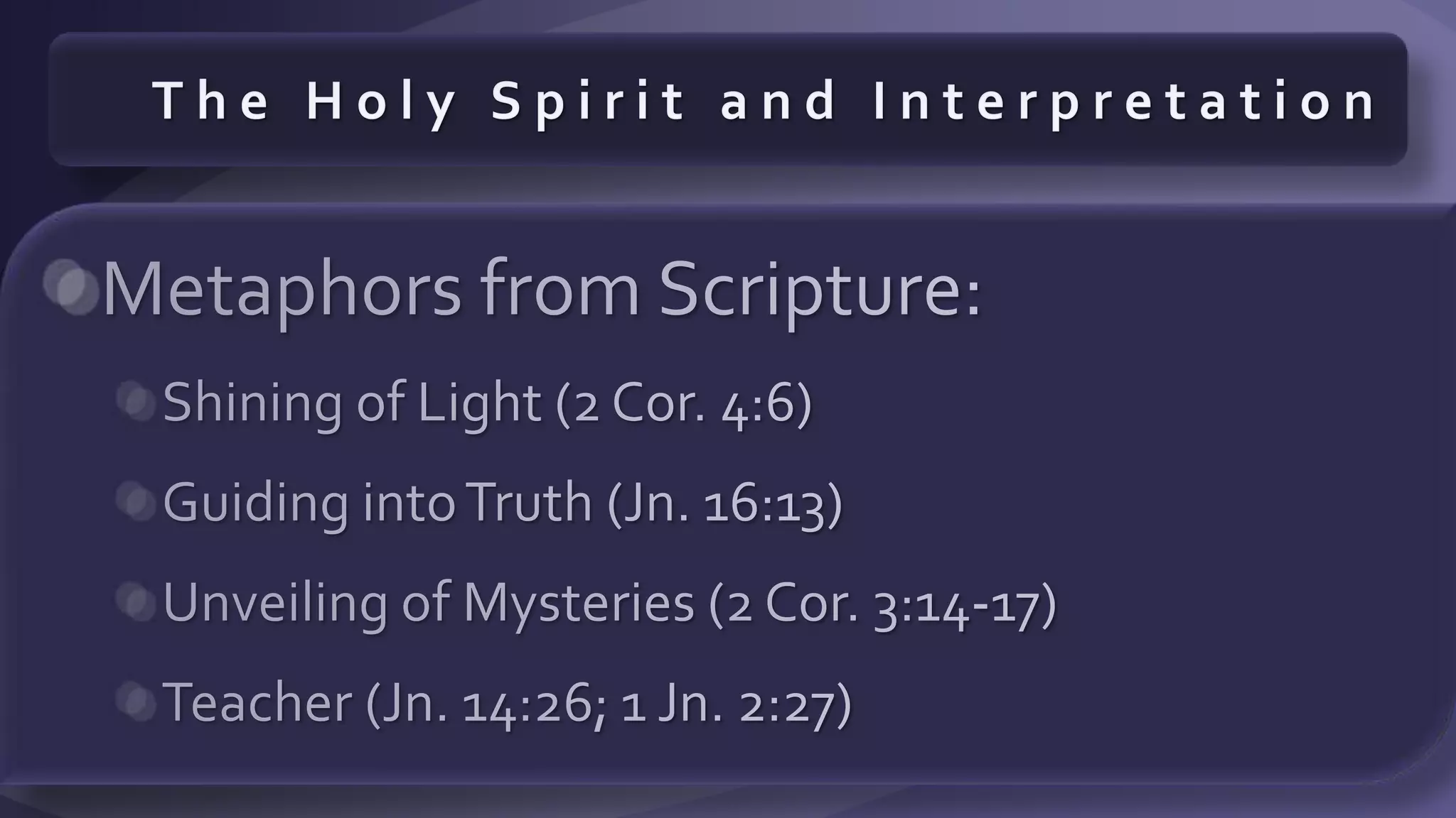 History of interpretation of scripture(1) | PPTX