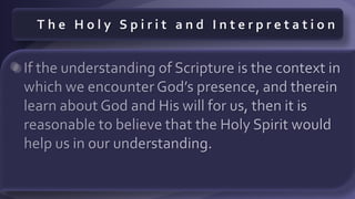 History of interpretation of scripture(1) | PPTX