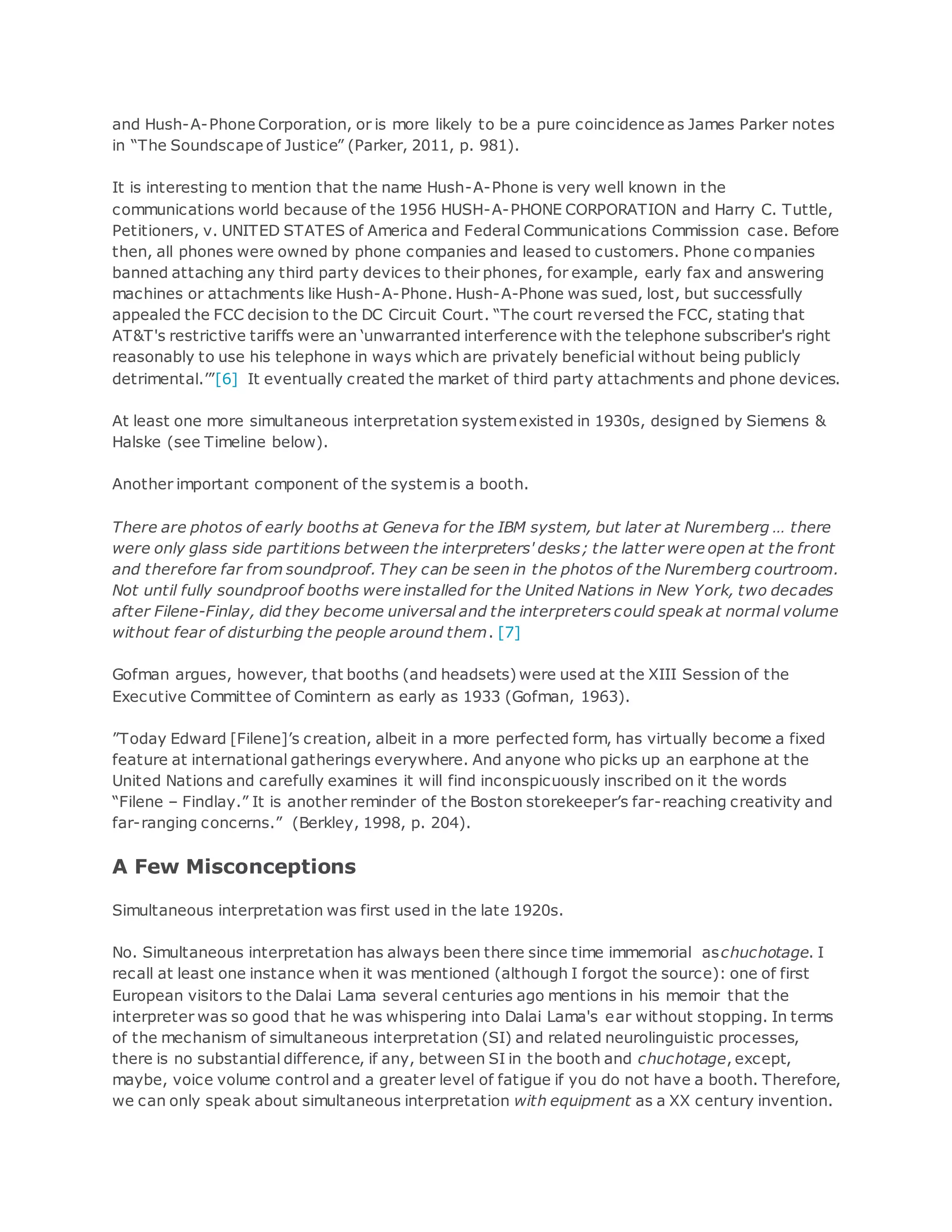 History of interpretation tools | DOCX