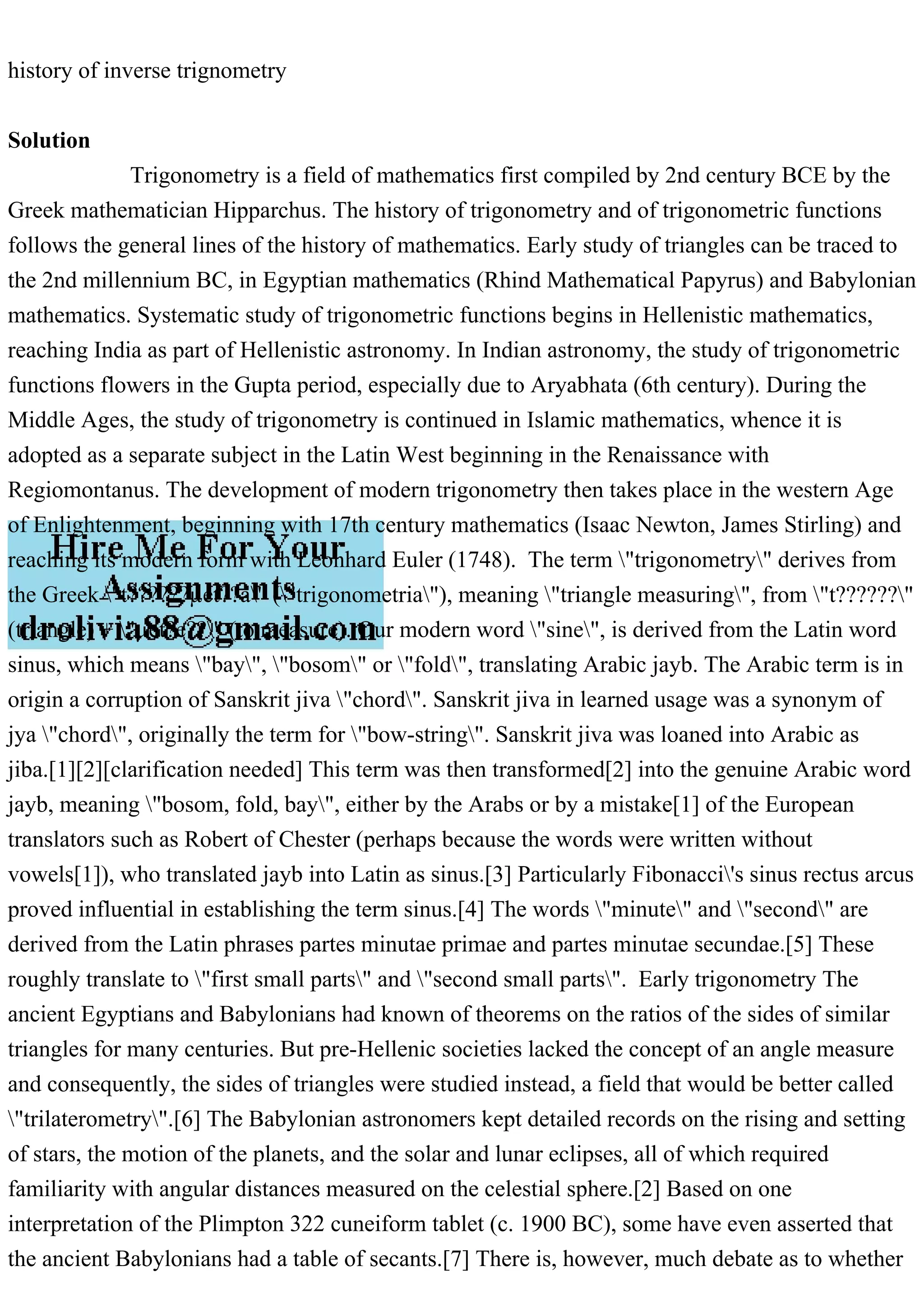 history of inverse trignometrySolution Trigo.pdf