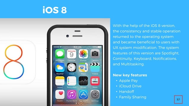 History of iOS Versions from 1.0 to 14 | PPT