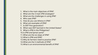 History of ipm PRINCIPLE OF INTEGRATED PEST MANAGMENT.pptx