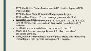 History of ipm PRINCIPLE OF INTEGRATED PEST MANAGMENT.pptx