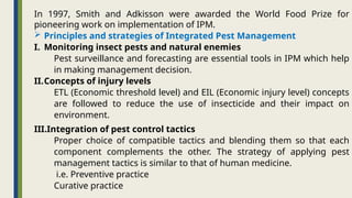 History of ipm PRINCIPLE OF INTEGRATED PEST MANAGMENT.pptx
