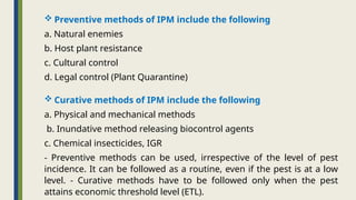 History of ipm PRINCIPLE OF INTEGRATED PEST MANAGMENT.pptx