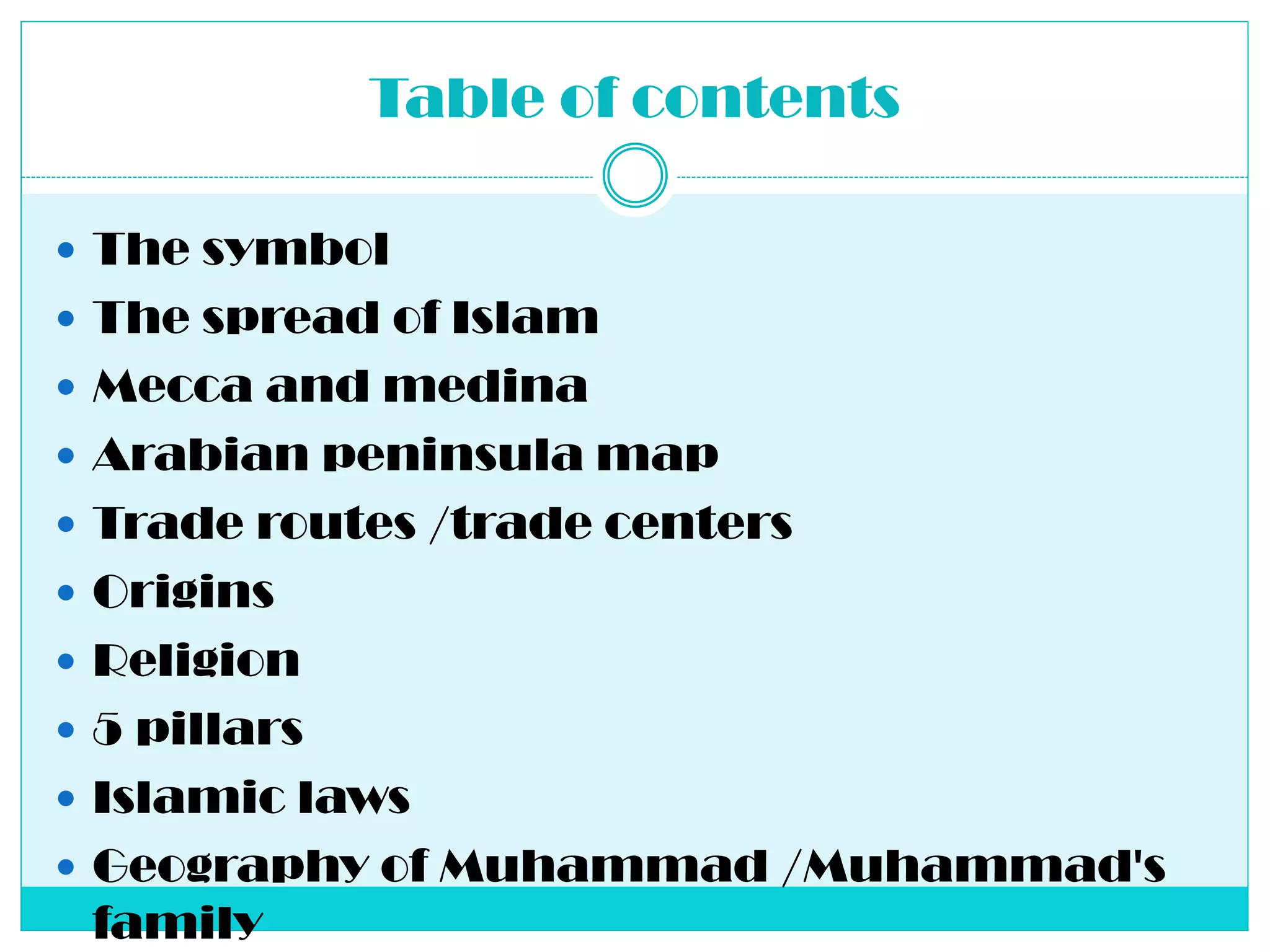 History of islam | PPT