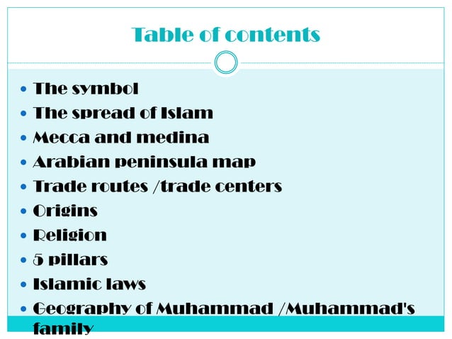 History of islam | PPT | Islam | Religion & Spirituality