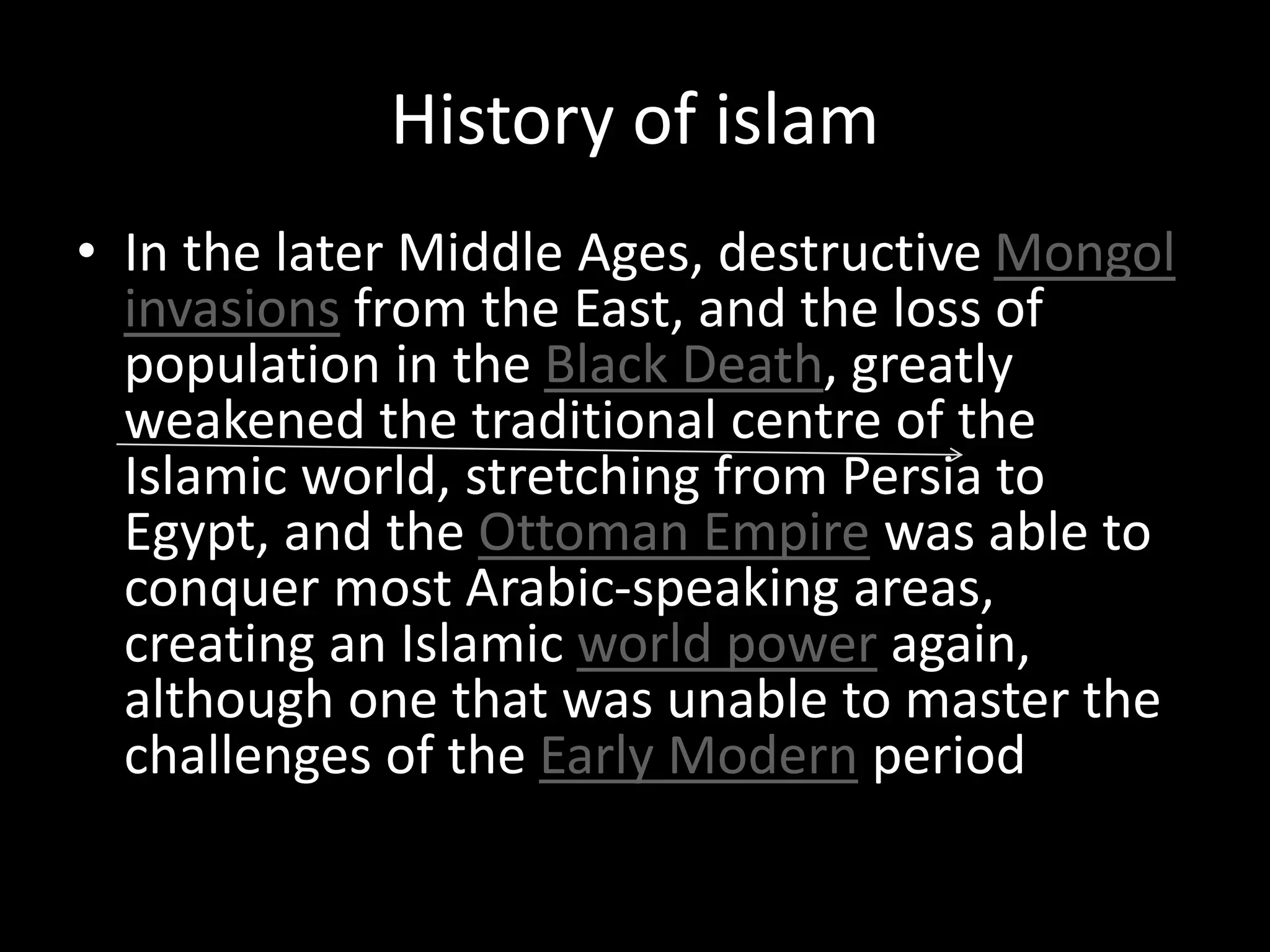 History of islam | PPTX
