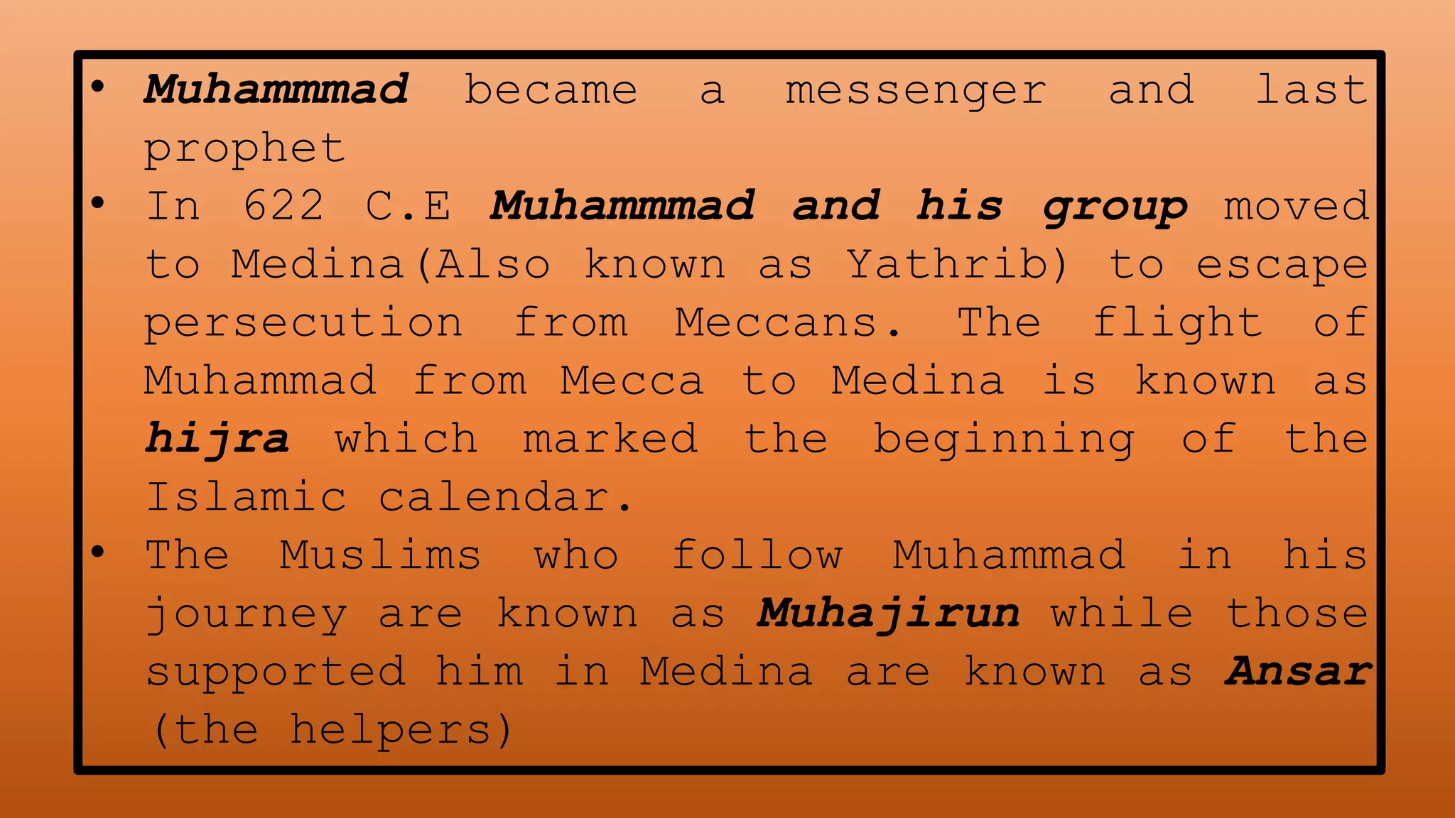World Religion: History of Islam | PPTX