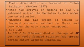 World Religion: History of Islam | PPTX