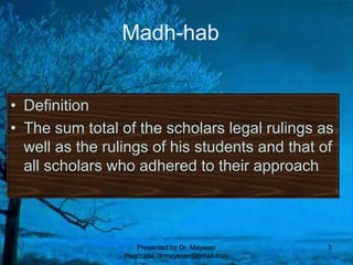 History of Islamic Thought III.pptx | Islam | Religion & Spirituality