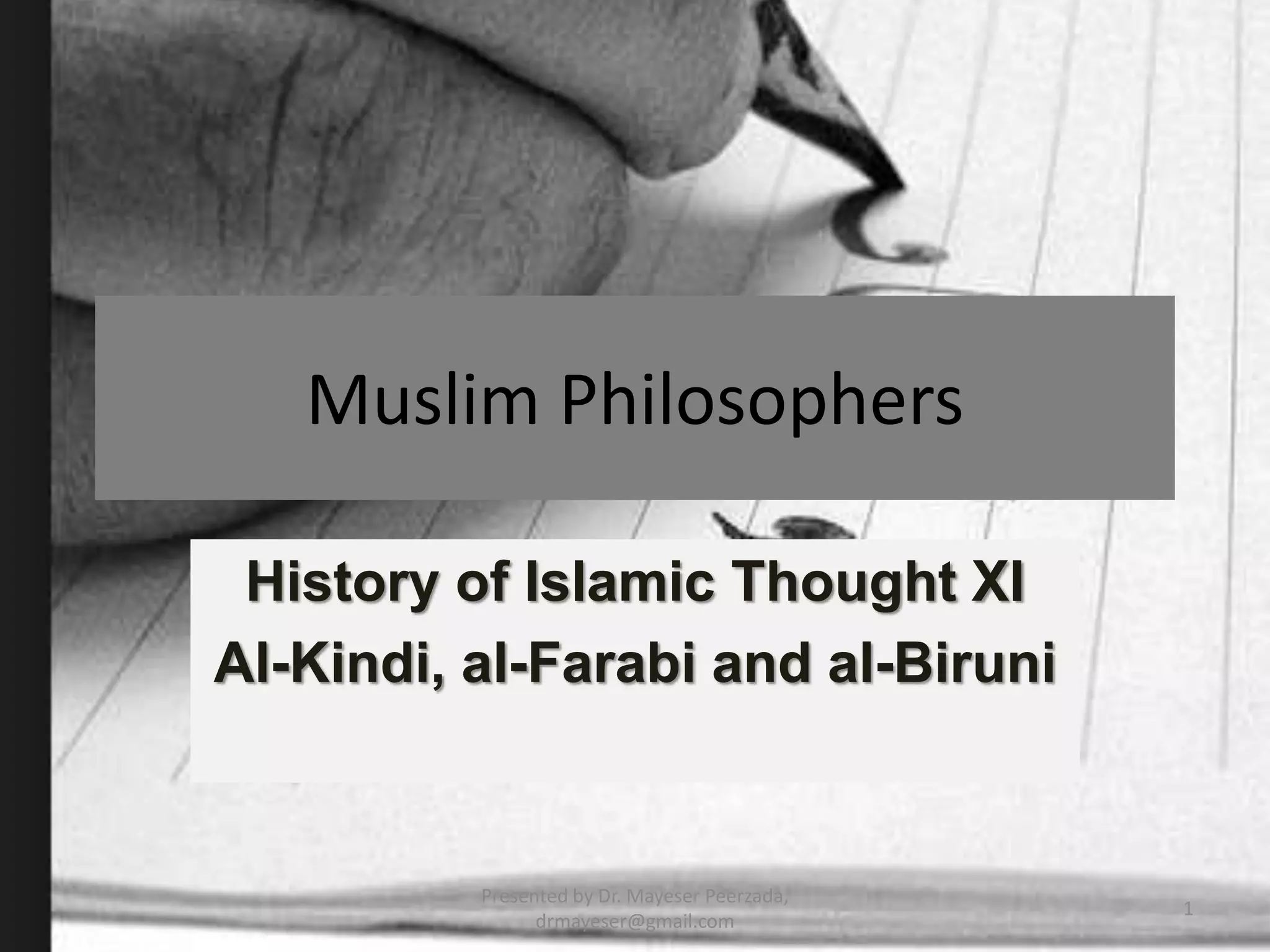 History of Islamic Thought XI.pptx