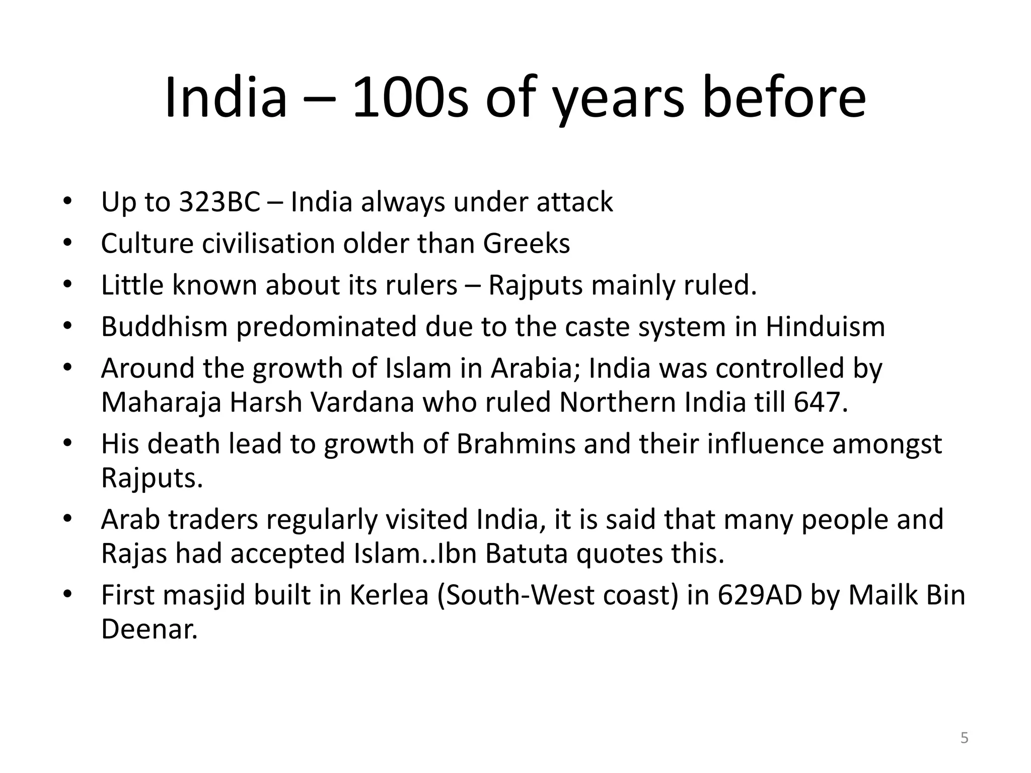 History of Islam in India | PPTX