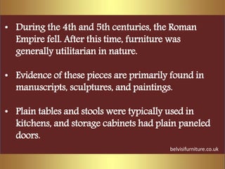 History of italian design furniture | PPTX