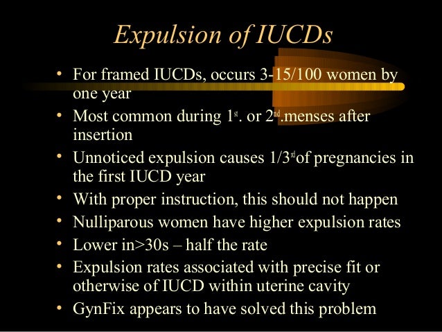 History of iucd.
