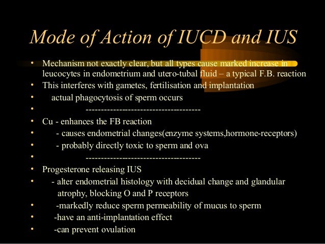 History of iucd.
