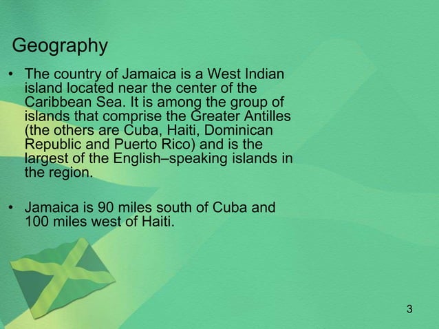 Jamaica and Jamaican culture | PPTX | Reggae | Music
