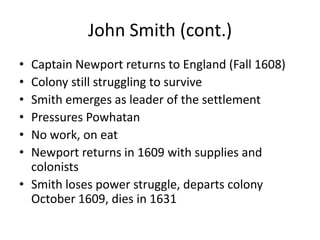 History of Jamestown | PPTX