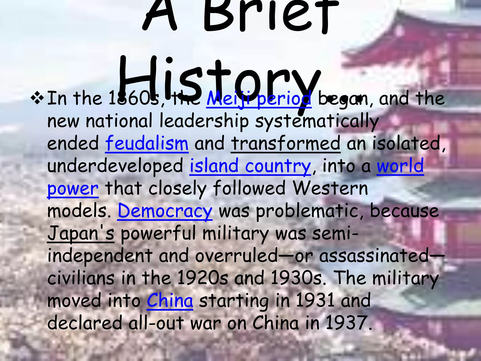 History of japan | PPTX
