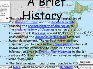 History of japan | PPTX