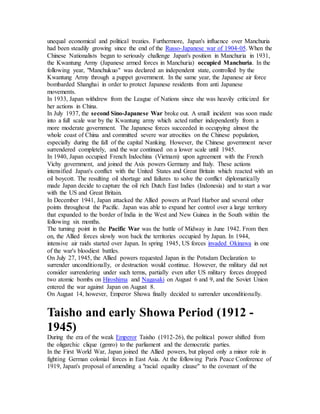 History of japan | PDF